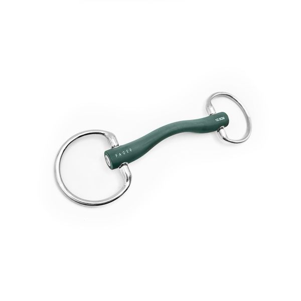 Fager Andrea Soft Rubber Bit Fixed Ring – Fager Bits USA