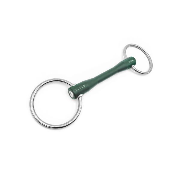 Fager Nicole Soft Rubber Bit Loose Ring – Fager Bits USA