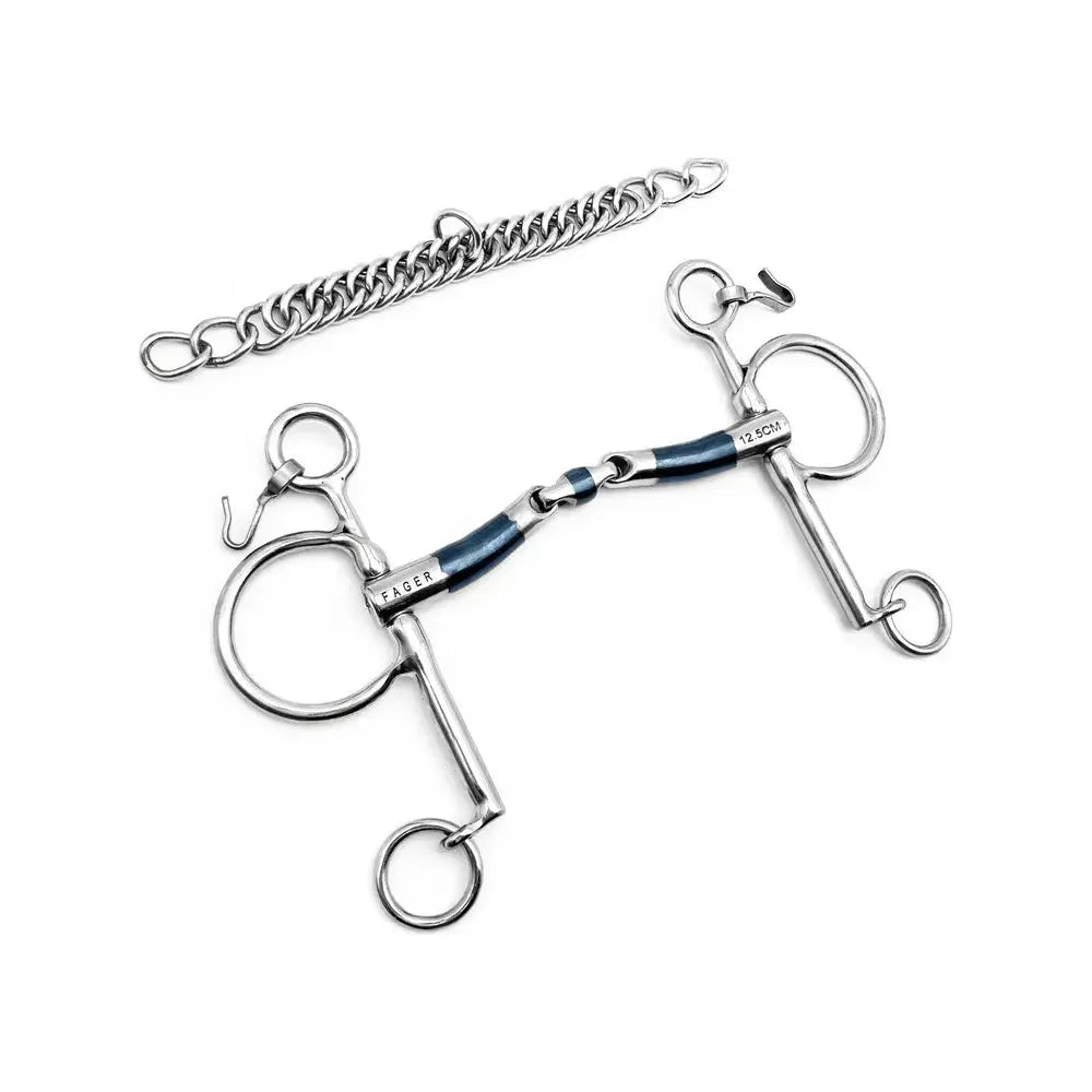 Fager Marcus Sweet Iron Pelham – Fager Bits USA