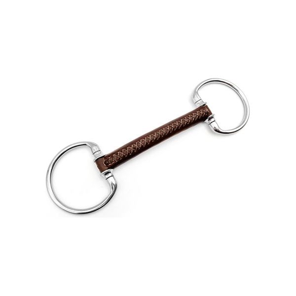 Fager Adam Leather Bit Fixed Ring – Fager Bits USA