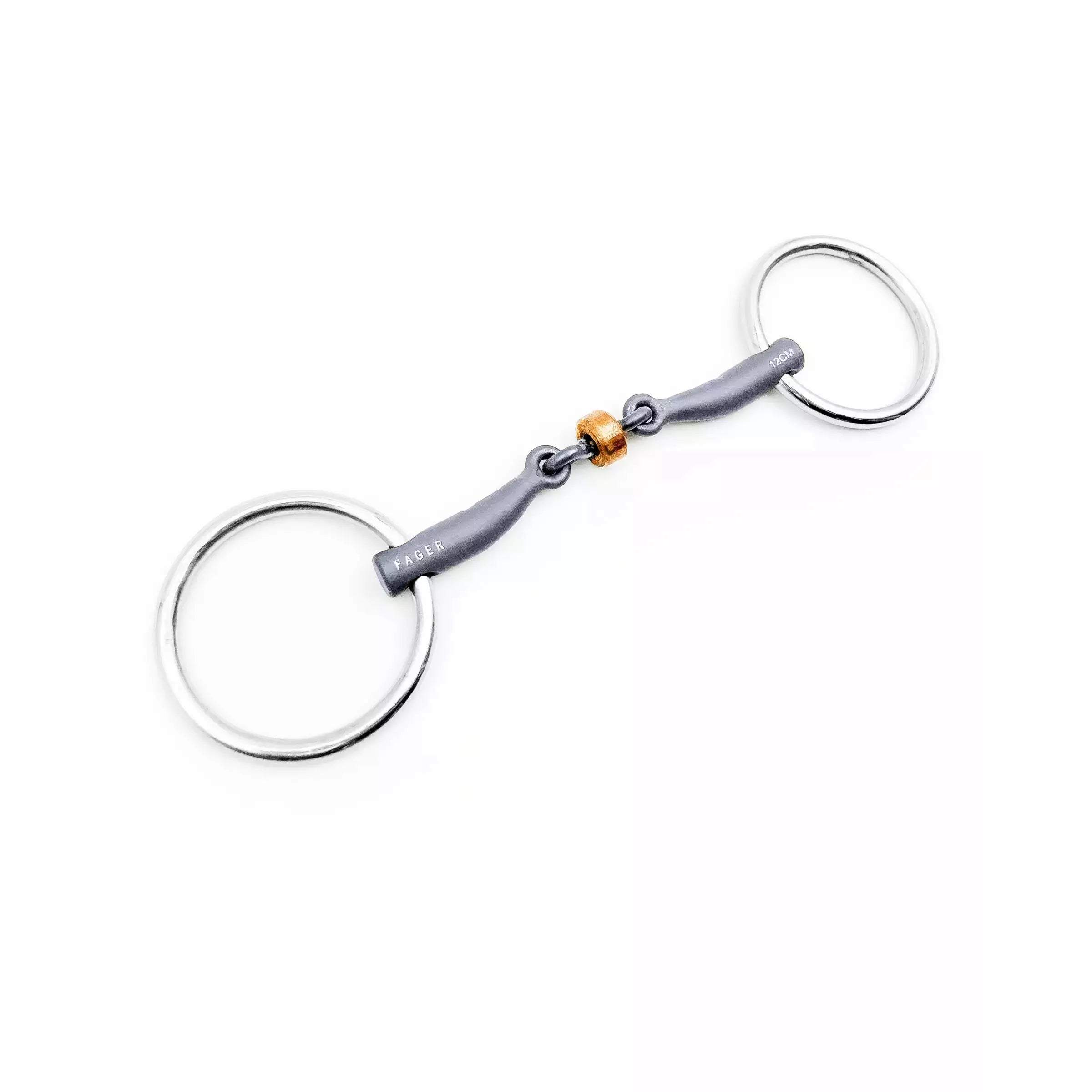 Fager Stephanie Titanium Bradoon Loose Ring – Fager Bits USA